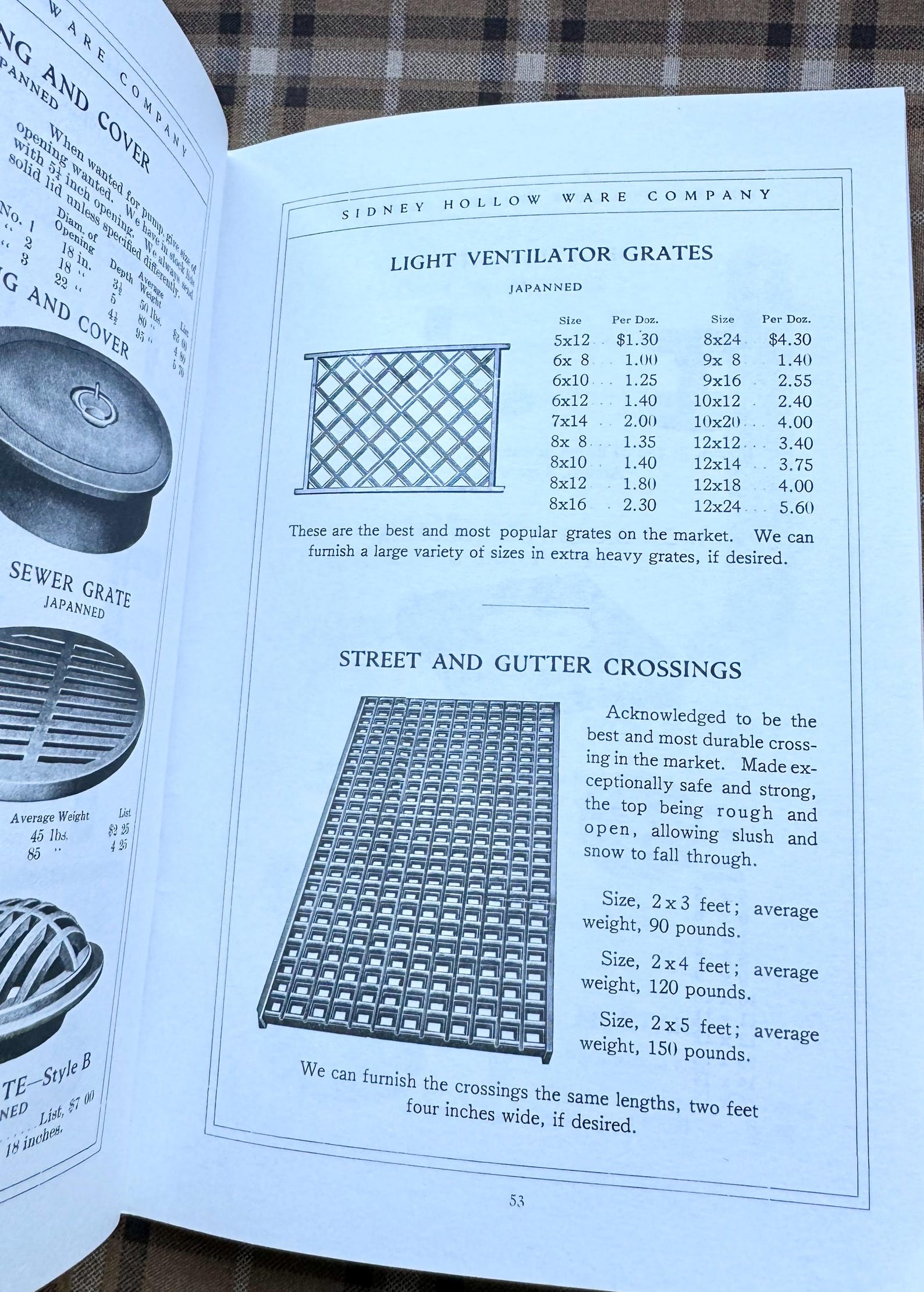 Sidney Ware Cast Iron Hollow Ware Catalog #20 Reprint Book - Etsy