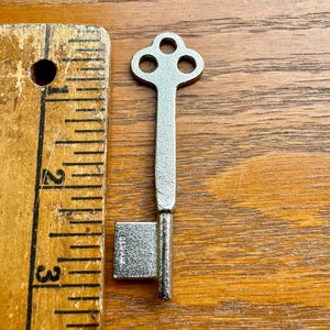 Vintage Uncut Skeleton Key Blank - Etsy
