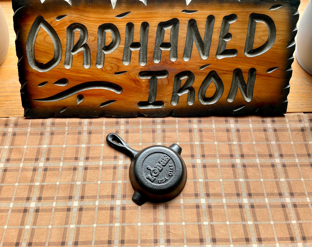 Lodge Cast Iron Skillet Spoonrest Coaster Ashtray - Etsy