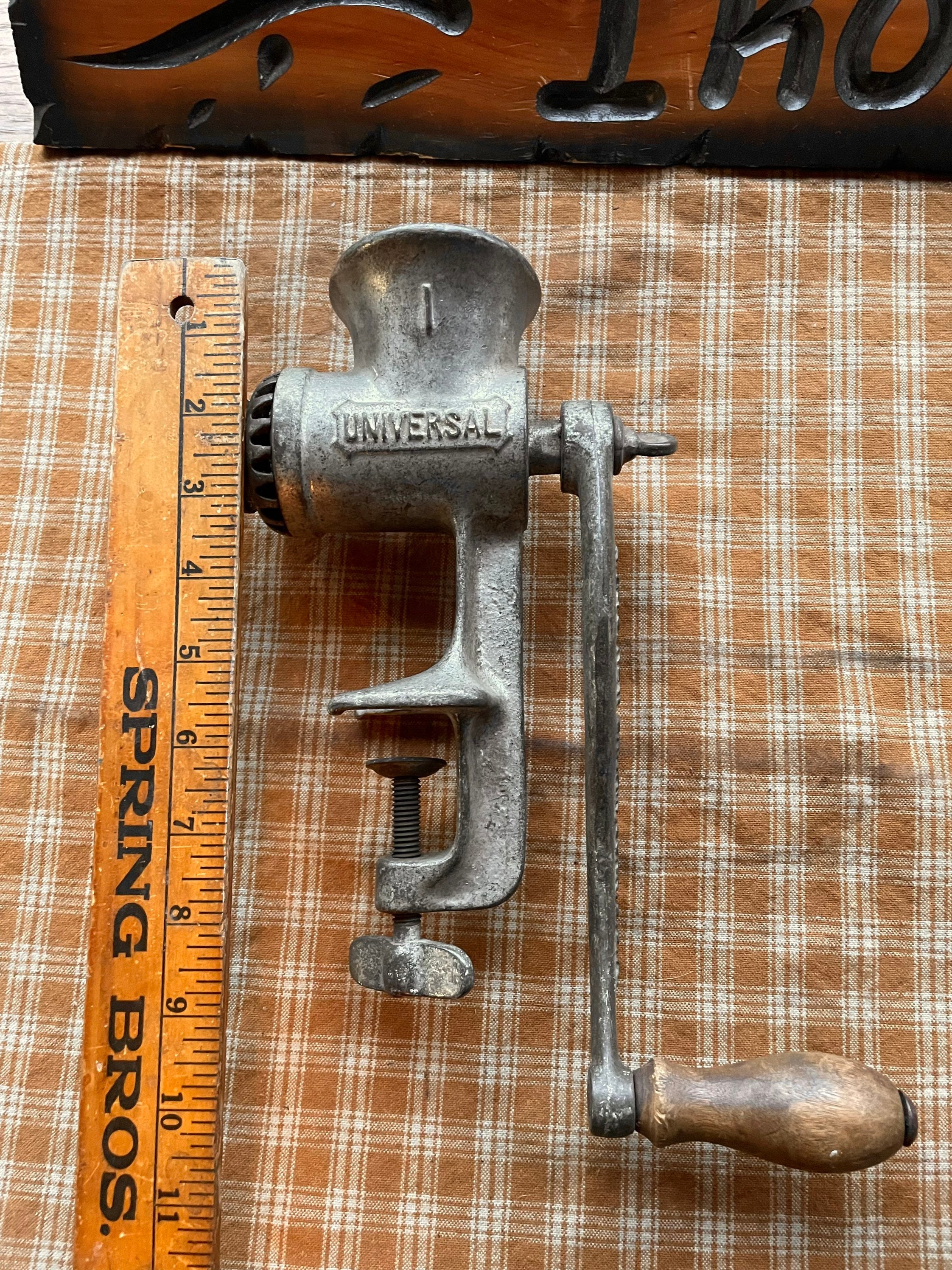 Universal 1 Cast Iron Food Chopper Meat Grinder | Etsy