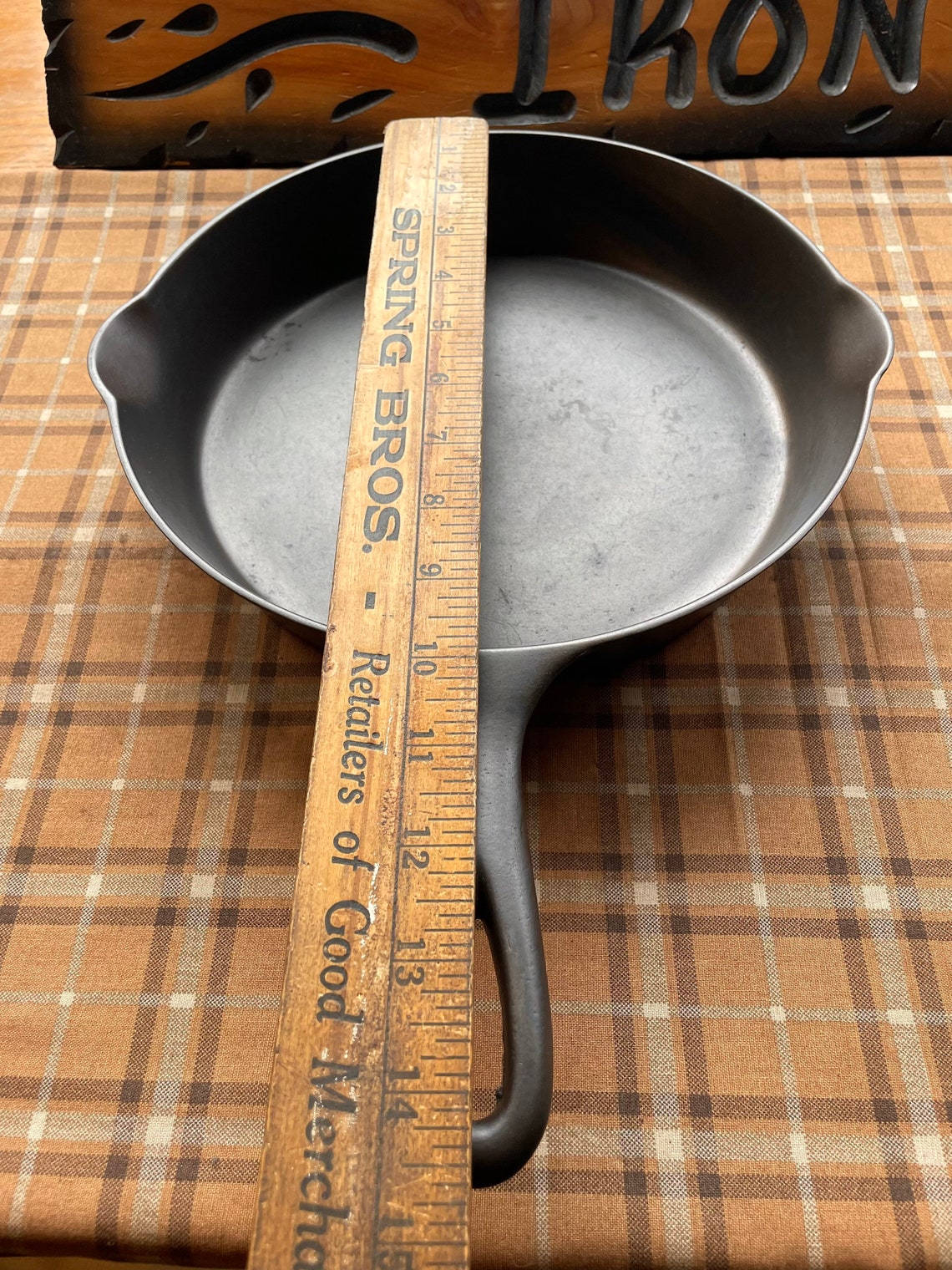 National 8 Wagner Made Cast Iron Skillet - Etsy