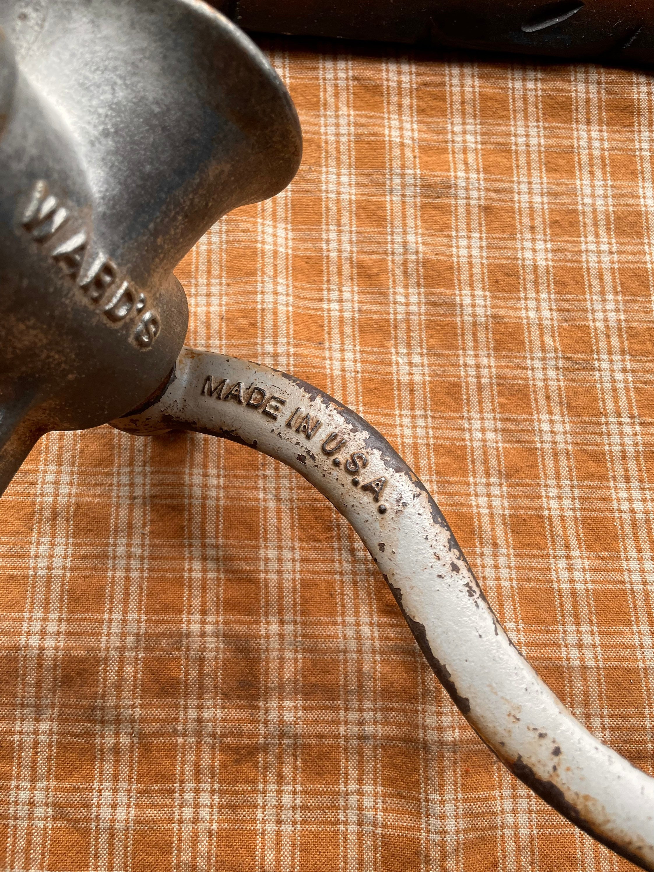 Wards Cast Iron Food Chopper/meat Grinder | Etsy