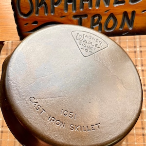 RARE! Wagner Ware #11 Pie Logo Cast Iron Skillet - Etsy