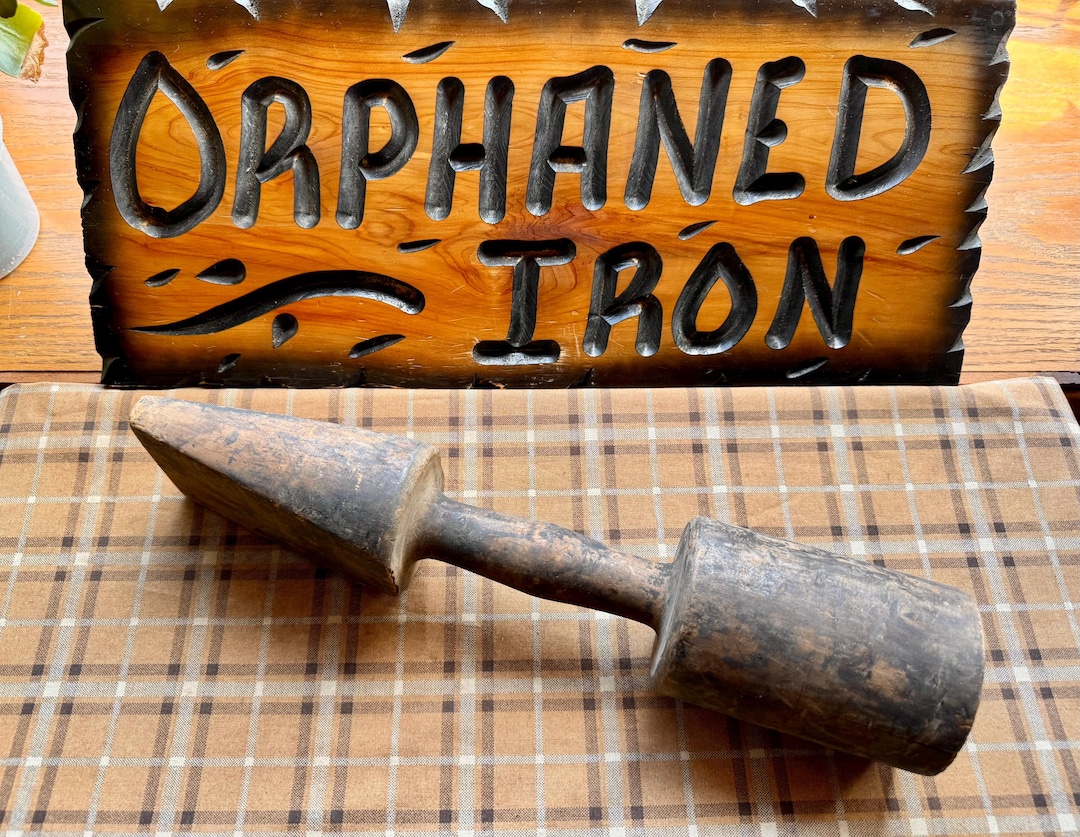 RARE! Wooden Foundry Tool for Packing Sand Molds - Etsy