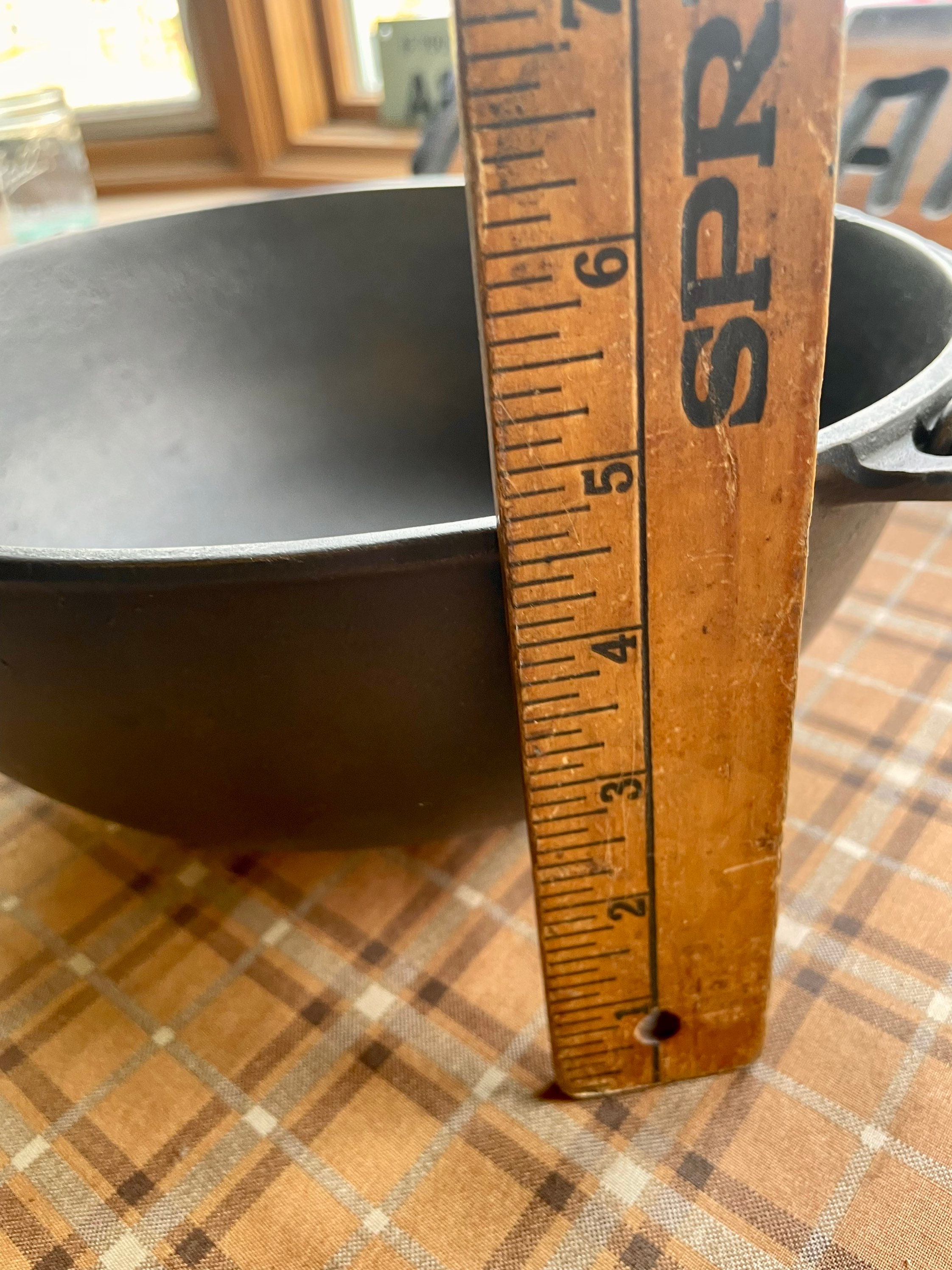 Rare! Favorite Piqua Ware #4 Smiley Logo Cast Iron Scotch Bowl - Etsy