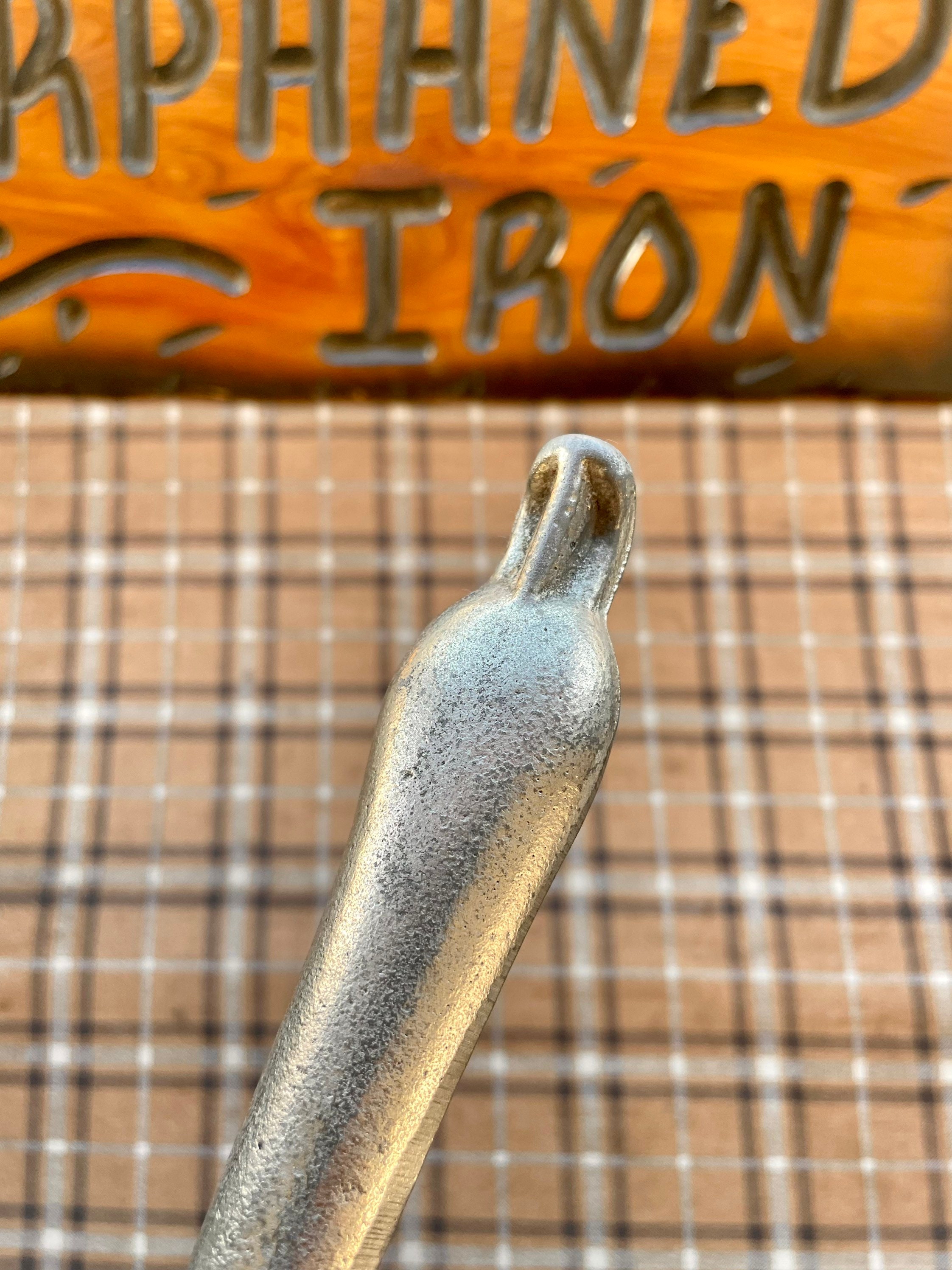 Antique Cast Iron Stove Eye Lifter Handle Nickel Plated - Etsy