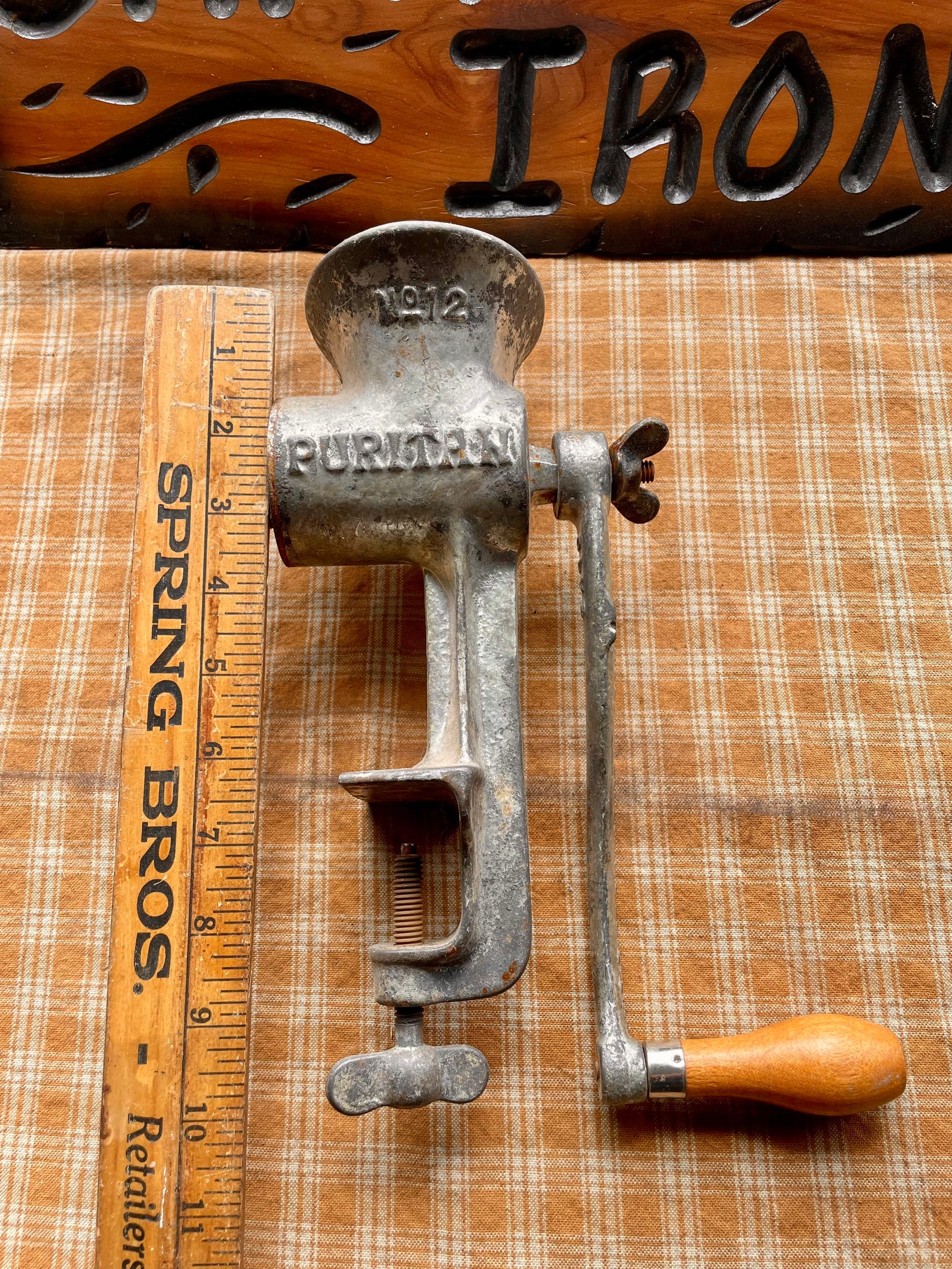Puritan Griswold Food Chopper/meat Grinder - Etsy
