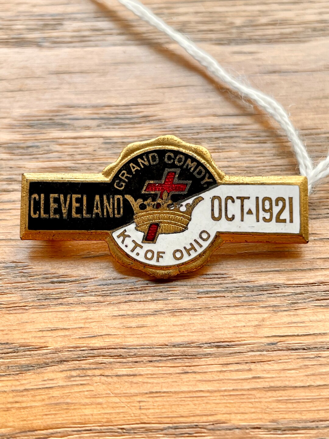 1921 Knights Templar Grand Commandery of Ohio Medallion Badge - Etsy