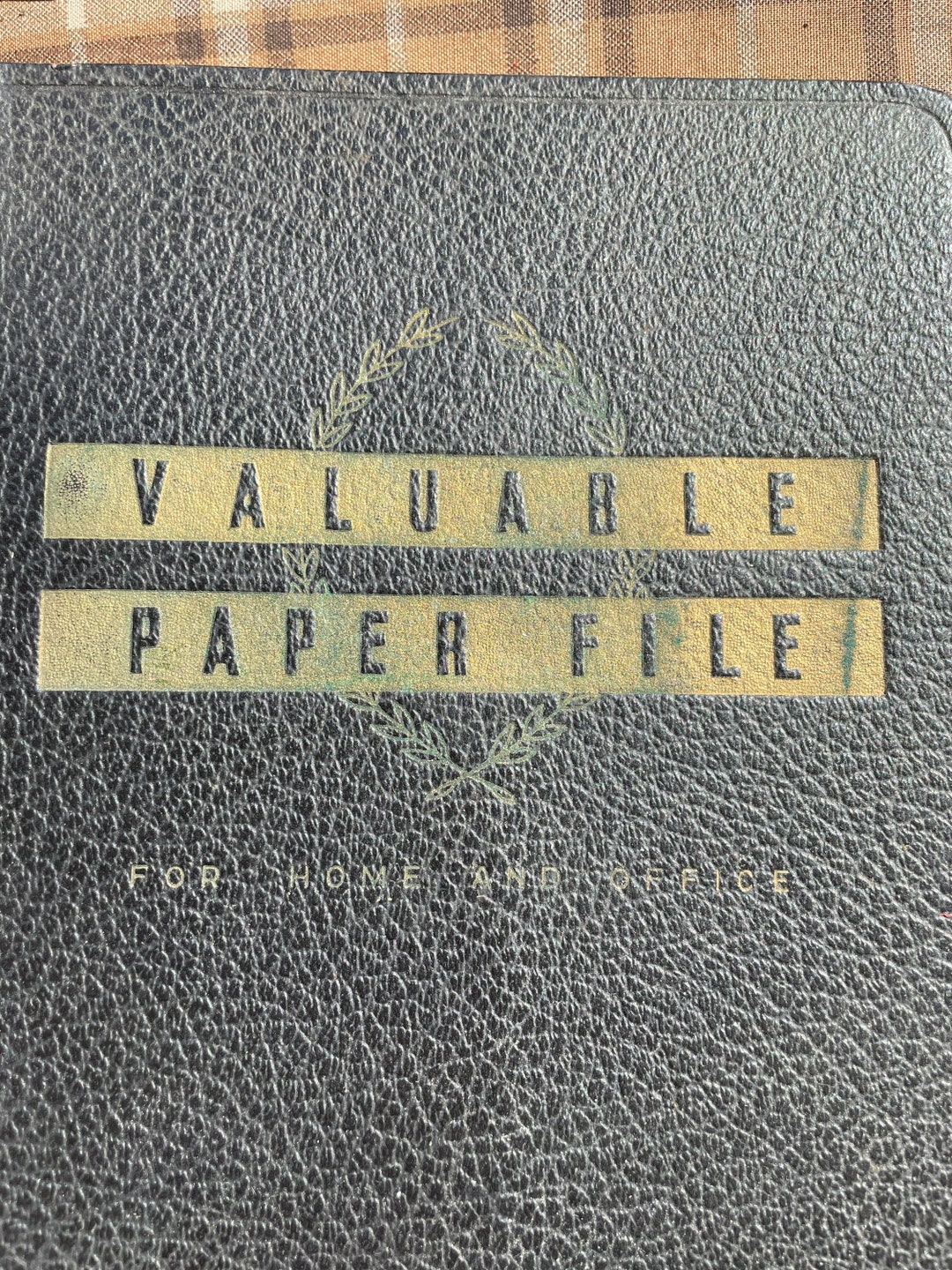 Vintage Valuable Paper File Receipts Ledger Book - Etsy Australia
