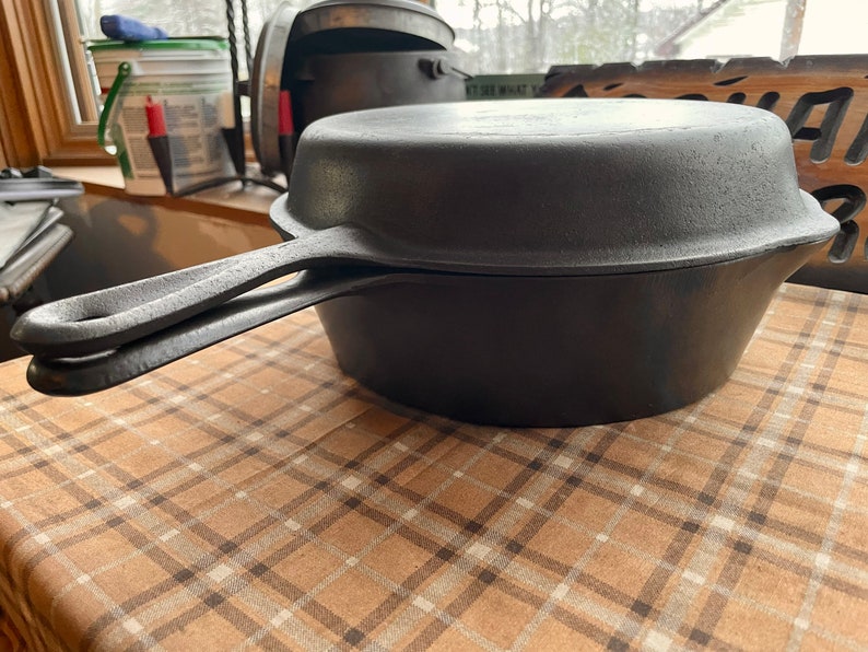 Wagner Ware Combo Cast Iron Skillet Set - Etsy