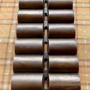 Wagner Ware Cast Iron French Roll Pan - Etsy