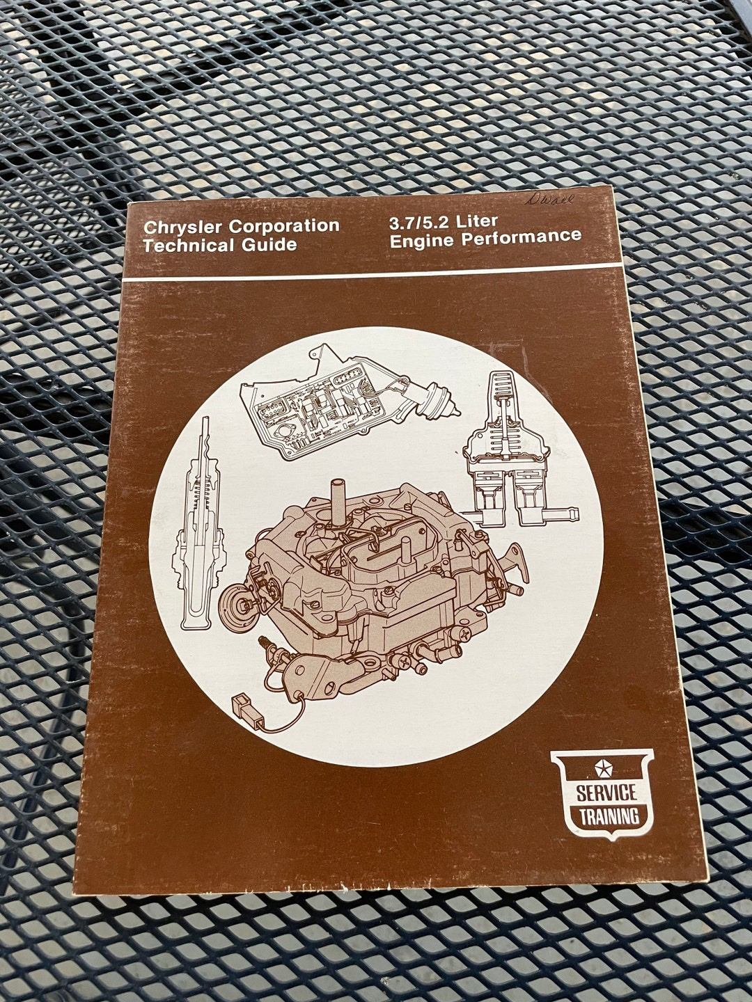 Chrysler Corp ASE 3.7/5.2 Engine Performance Student Workbook - Etsy