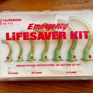 Vintage Hudson Emergency Lifesaver Kit - Etsy