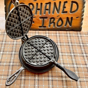 WOW! Rare Kwikbake Low Base Waffle Iron - Etsy