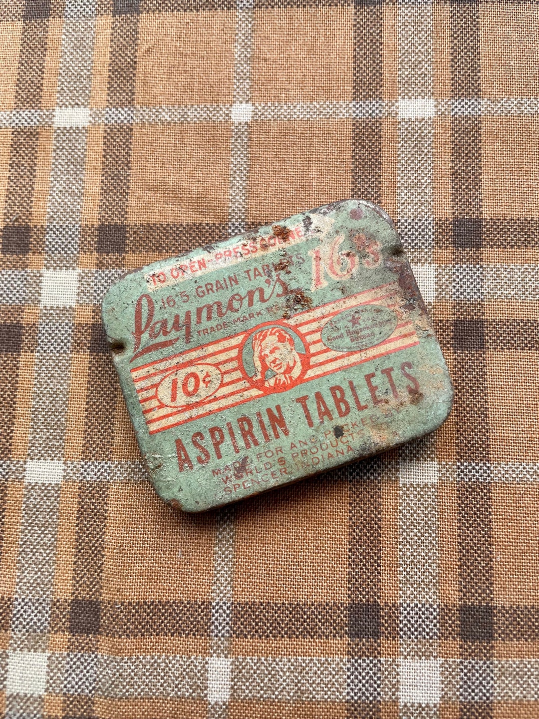 Vintage Paymon’s Aspirin Tablets Tin - Etsy