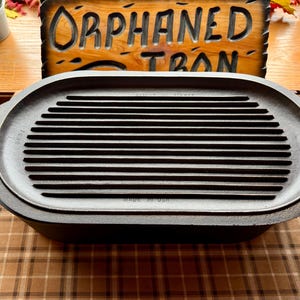 Rare! Lodge Deep Sportsman Fish Fryer With Griddle Lid - Etsy