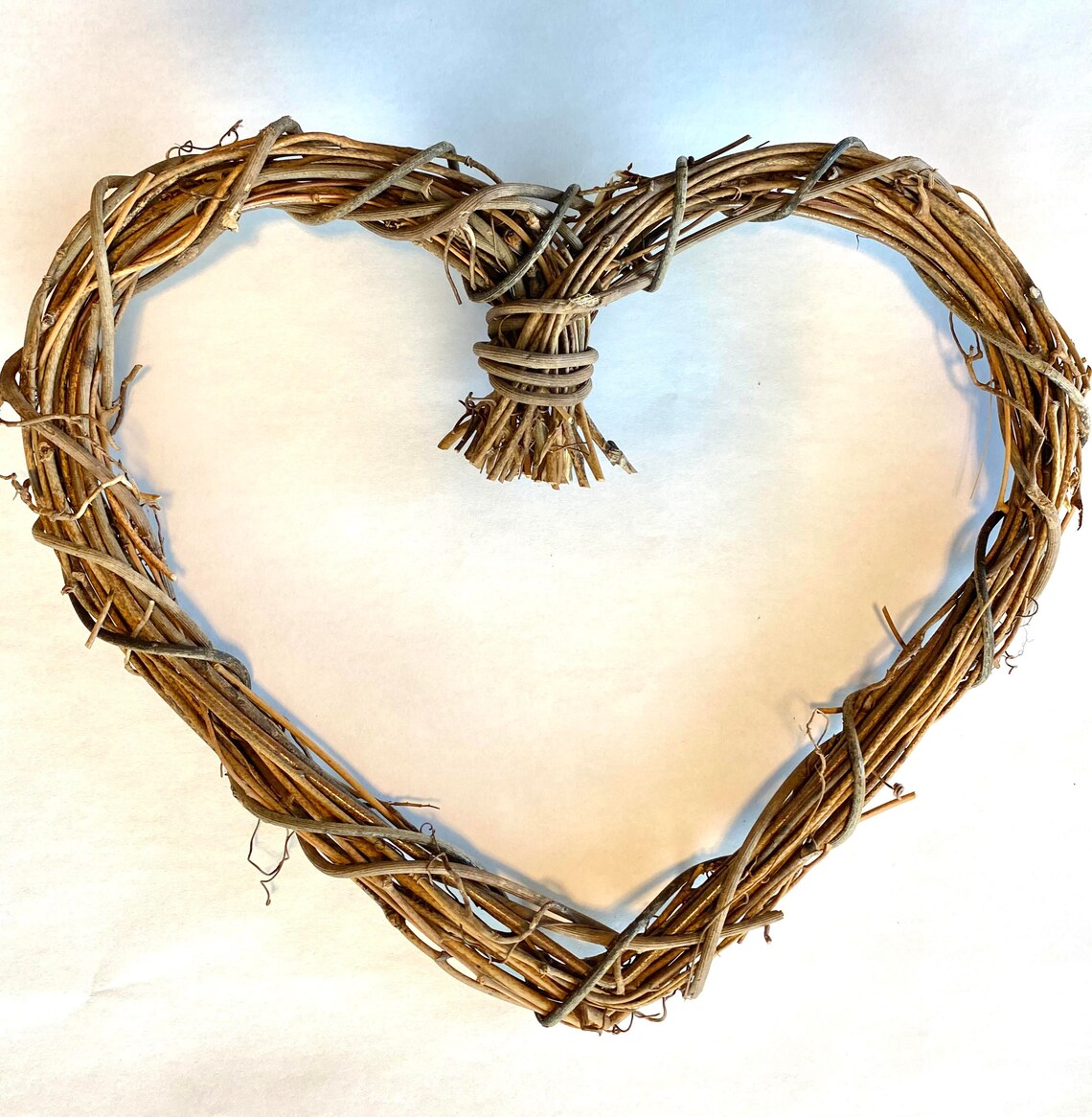 Grapevine Heart Wreathswreath Formheart Wreathgrapevine - Etsy