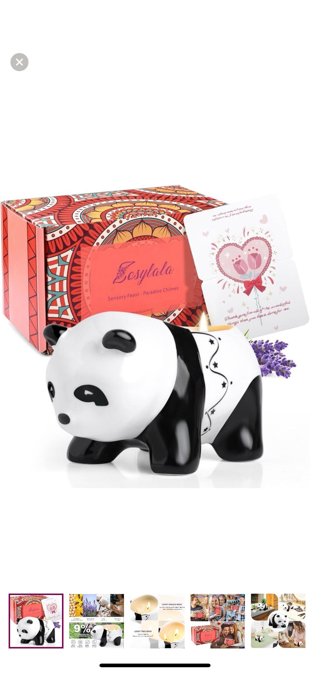 Panda Scented Candles ,lavender Fragranced Aromatherapy Candle Gift - Etsy