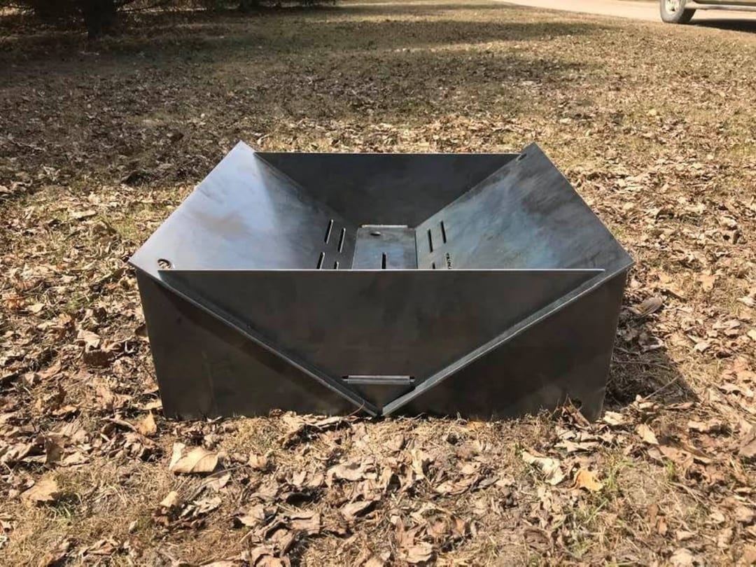 Break-down Steel Fire Pit - Etsy