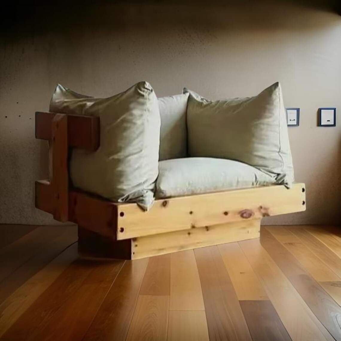 Promotion Iconic Japandi Lounge Chair With Japanese Concept and ...