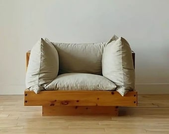 Iconic Japandi Wabi Lounge Chair With Japanese Concept and Character ...