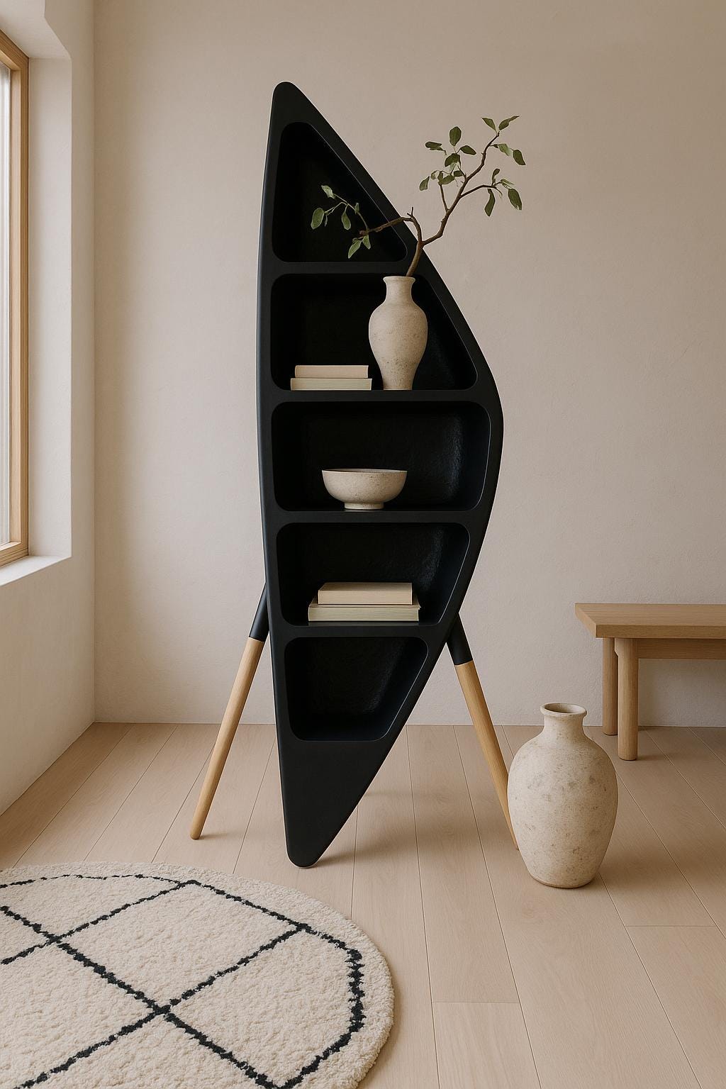 The Sail Console – Sculptural Design With Refined Functionality - Shiro ...