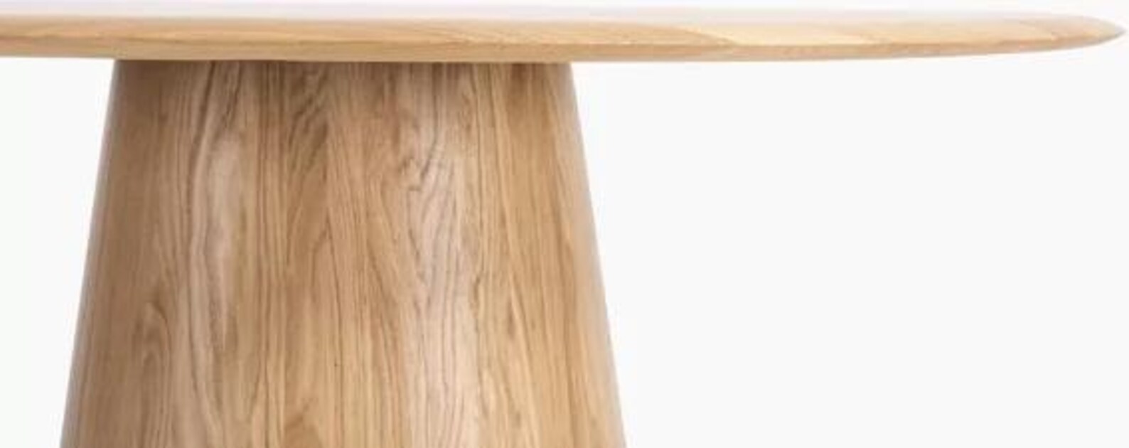 Iconic Japandi Mushroom Round Dining Table in American Oak Japanese ...