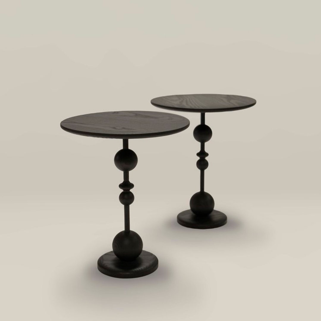 Iconic Japandi Table "the Ballet Dancer" With Solid Japanese Wood - Etsy