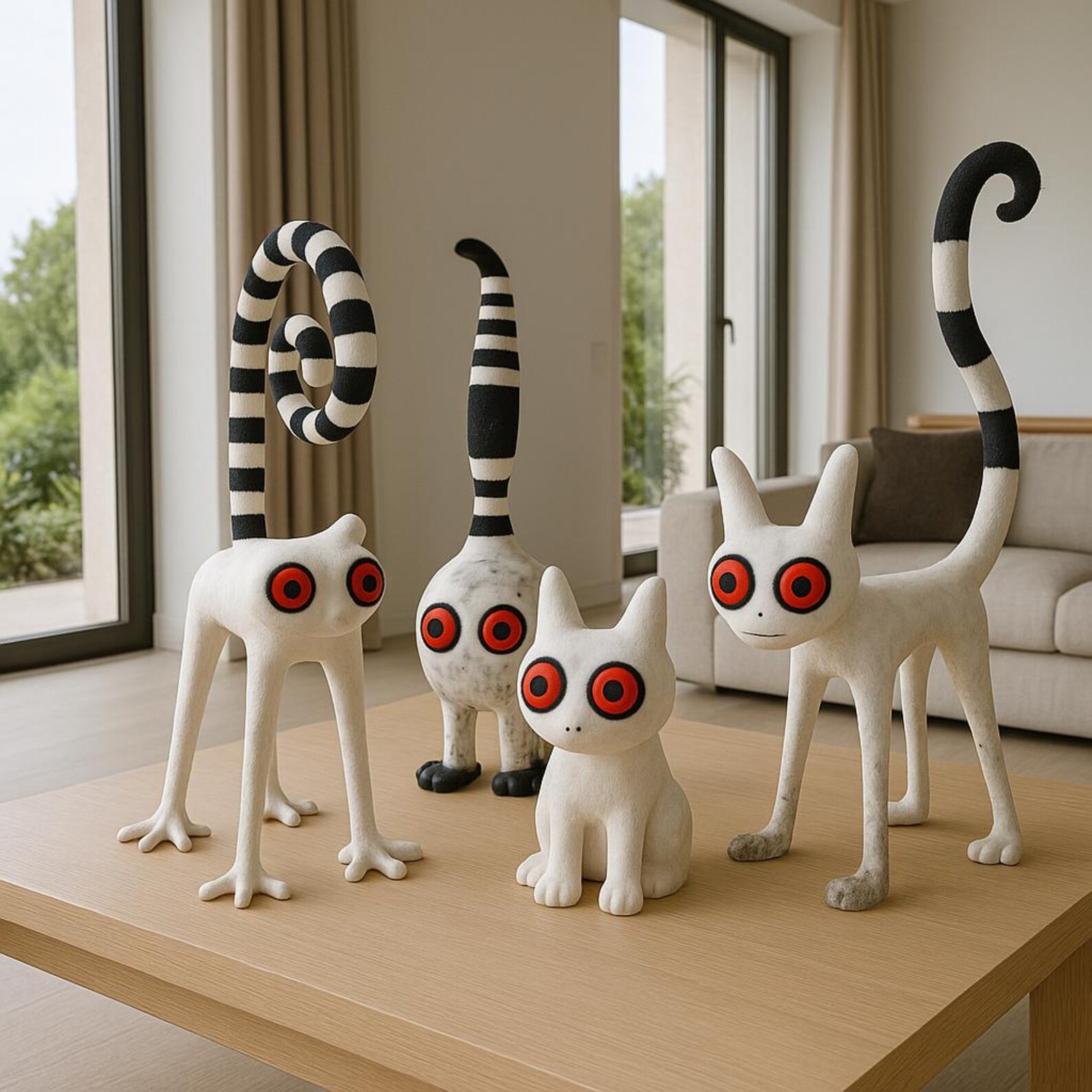 One of a Kind Whimsical Handmade Creature Sculpture – Surreal ...