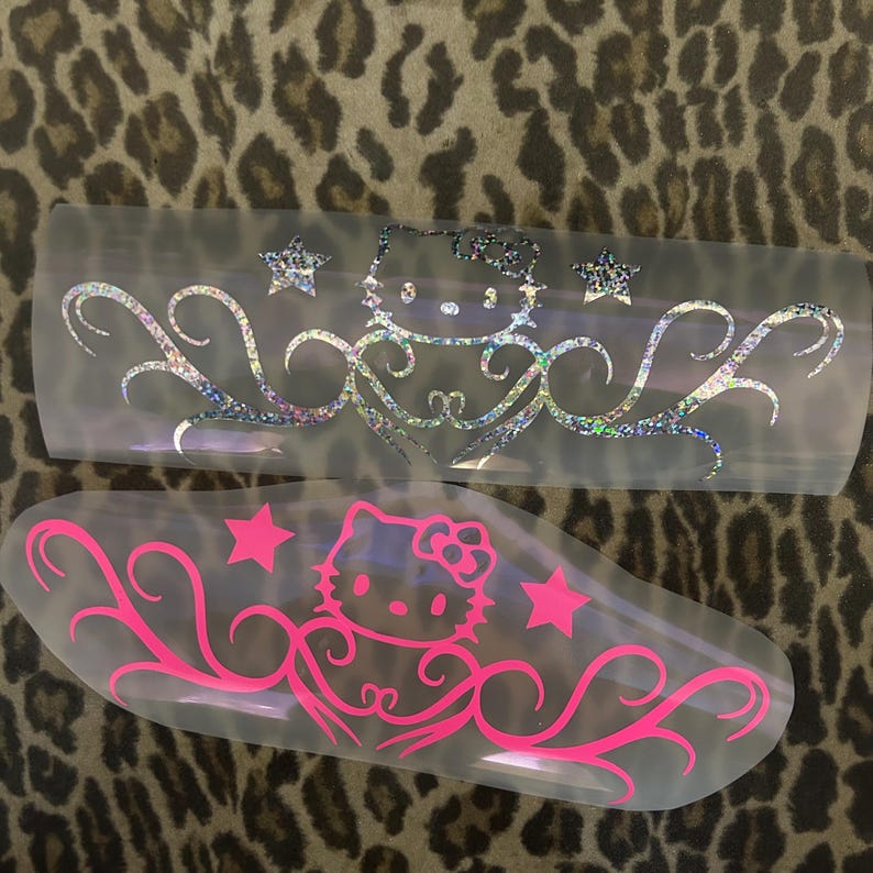 Kitty Tramp Stamp // Car Decal // Bumper Stickers // * DESIGN UPDATE ...