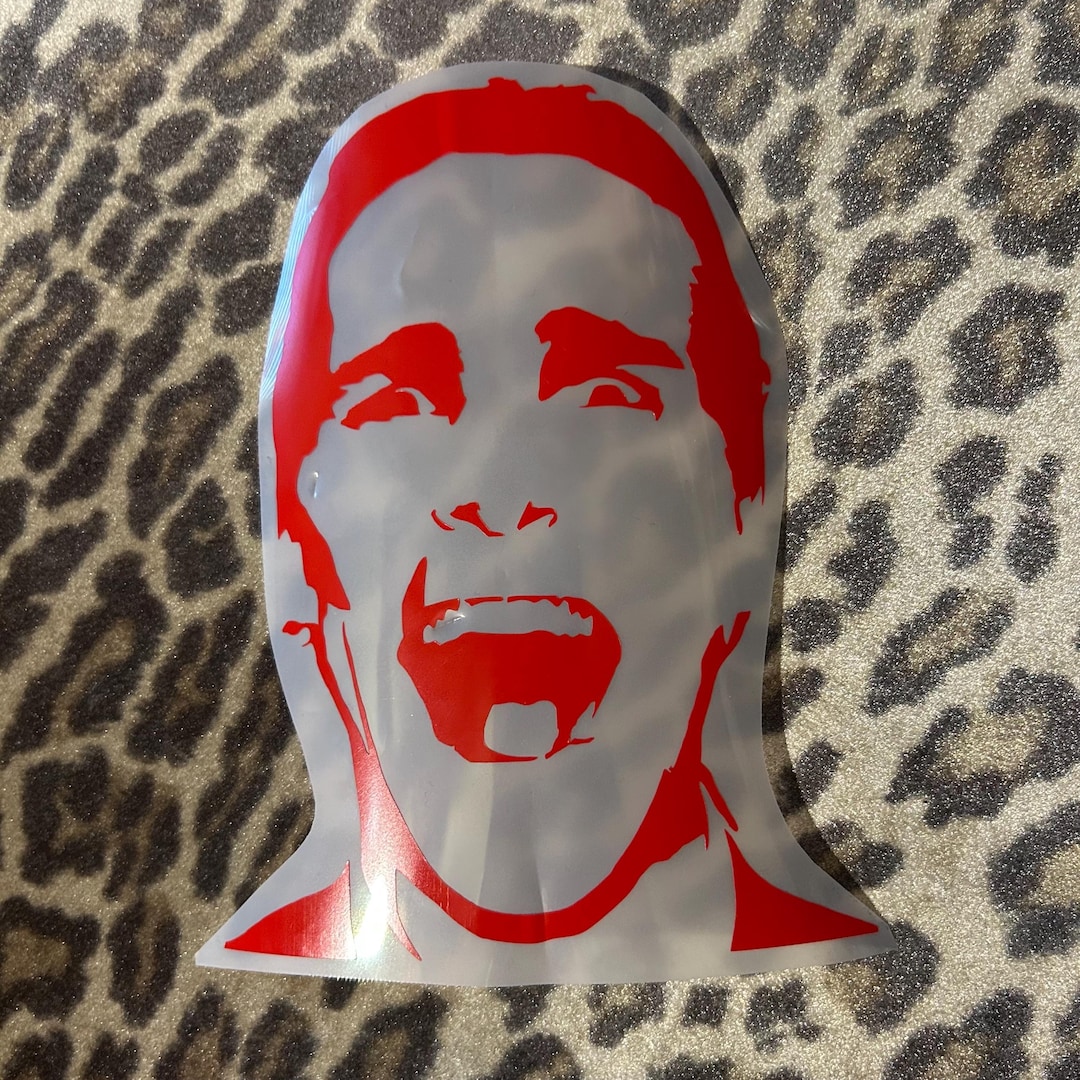 American Psycho Car Decal // Horror Icons // Patrick Bateman - Etsy