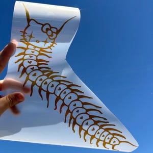 H Kitty Centipede Car Decals Alt Decals - Etsy