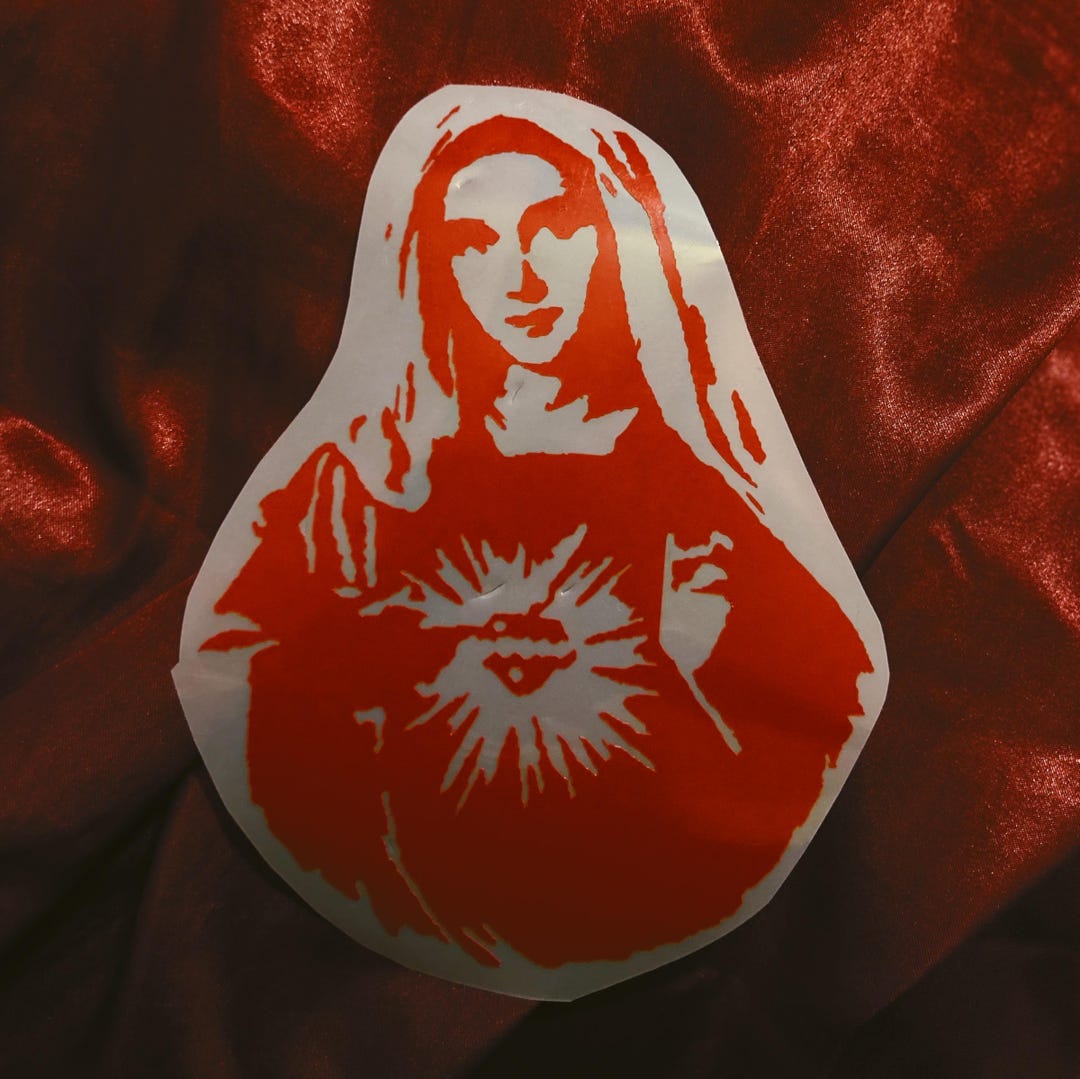 Mother Mary || Car Decal || Car Stickers - Etsy