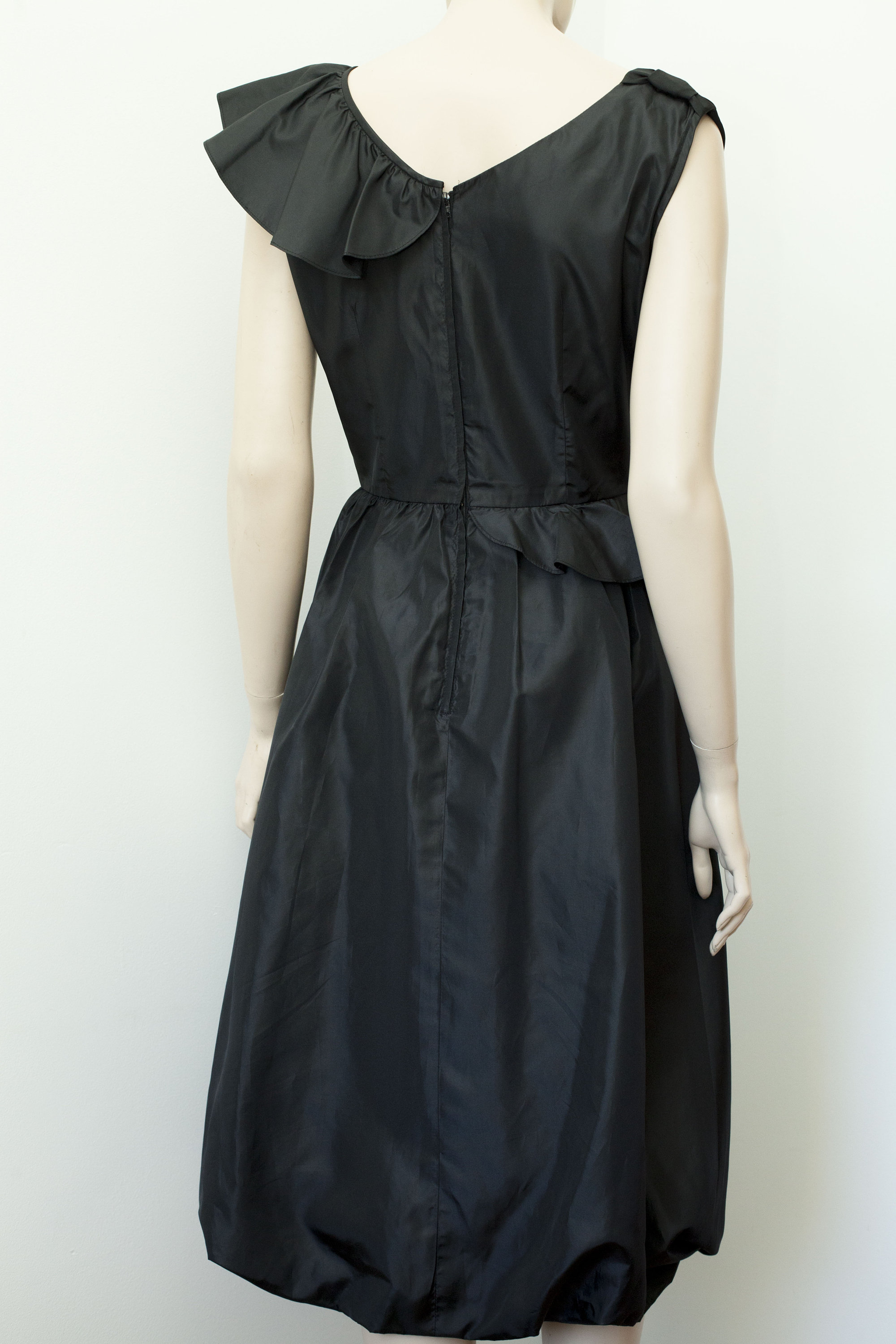 Vintage Formal Prom Dress 70s 80s, Black Size 10-12 - Etsy