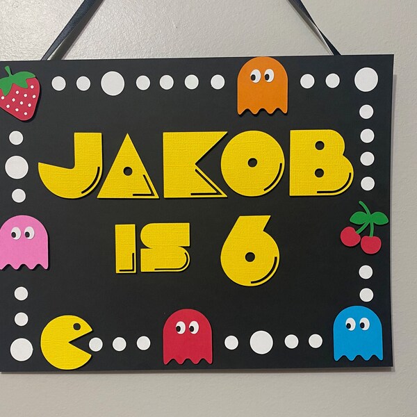 Pac Man Birthday - Etsy