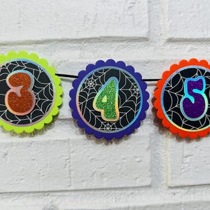Halloween Milestone Banner * Spooky Milestone Banner * Halloween Party ...
