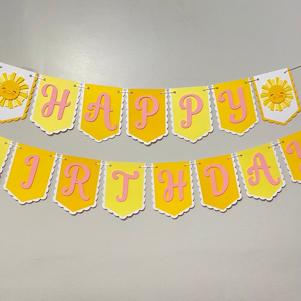 Sunshine Banner - Etsy