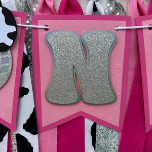 Disco Cowgirl High Chair Banner: First Rodeo Birthday Party - Etsy