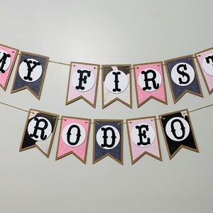 My First Rodeo Party * My 1st Rodeo Party * Burlap Rodeo Banner ...