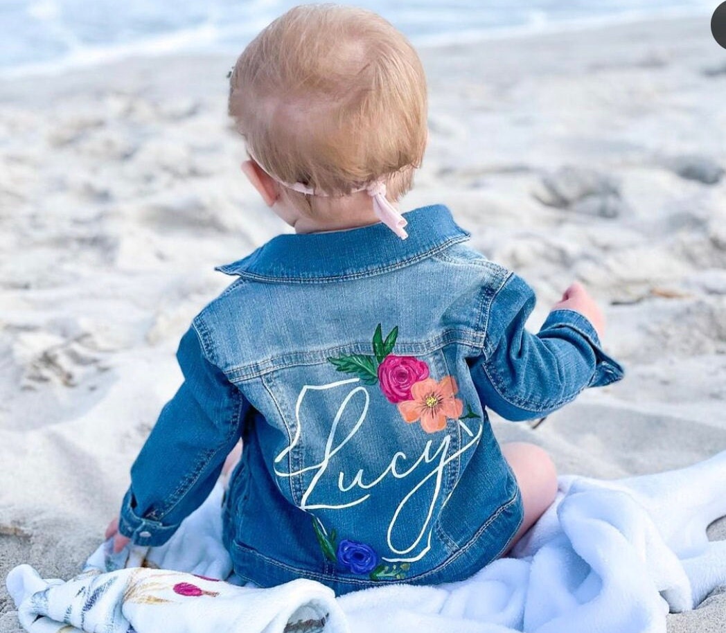 Flower Name Jacket - Etsy