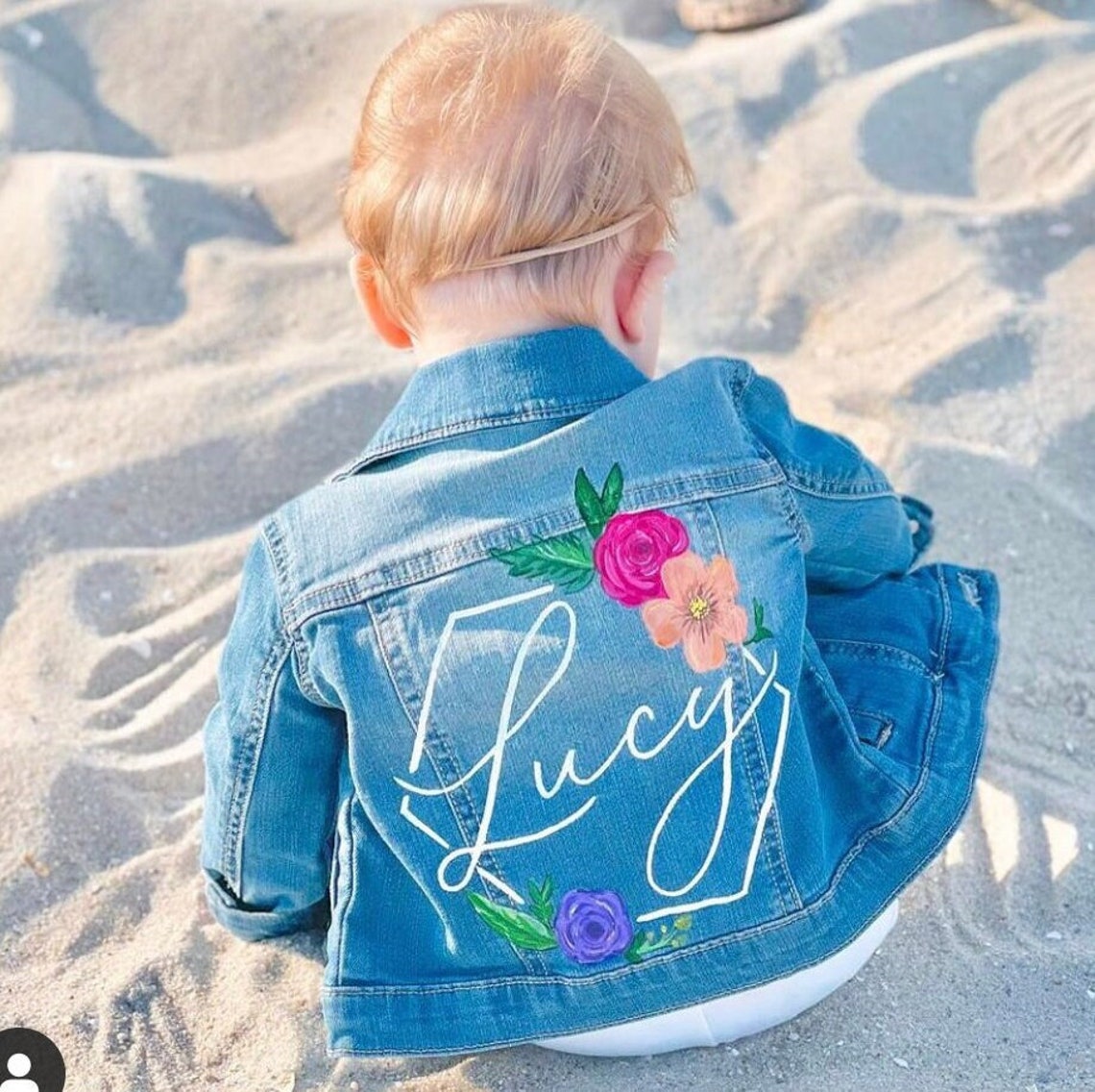 Flower Name Jacket - Etsy