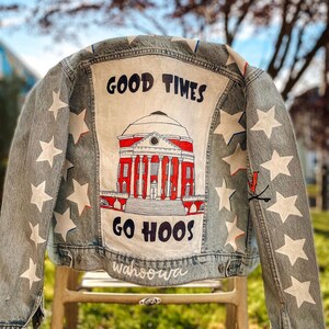 College or Team Logo Jacket - Etsy