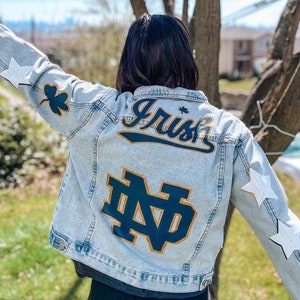 College or Team Logo Jacket - Etsy