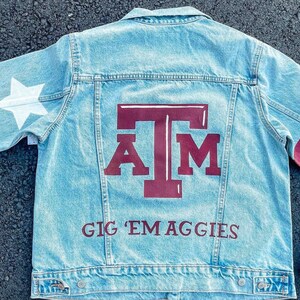 College or Team Logo Jacket - Etsy