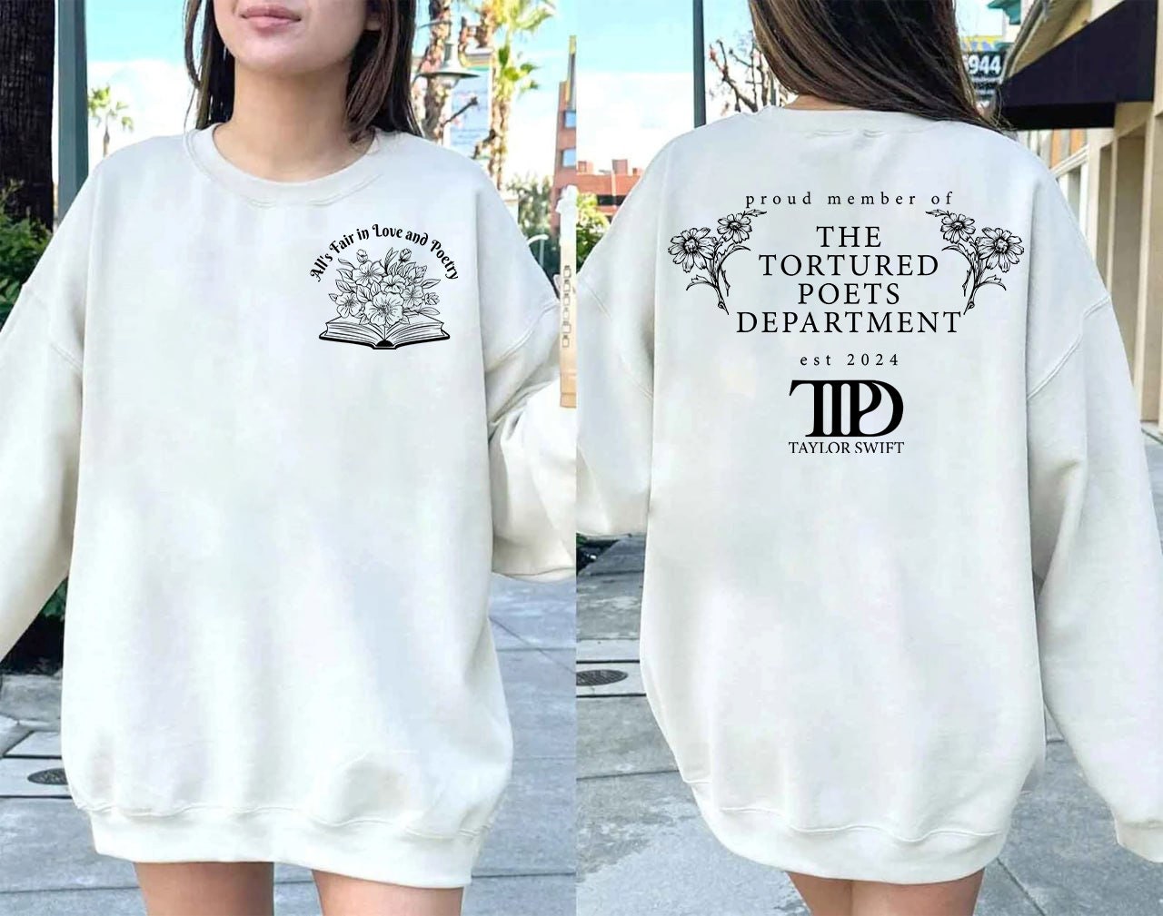 The Tortured Poets Department PNG Files for Sweatshirt, the Tortured ...