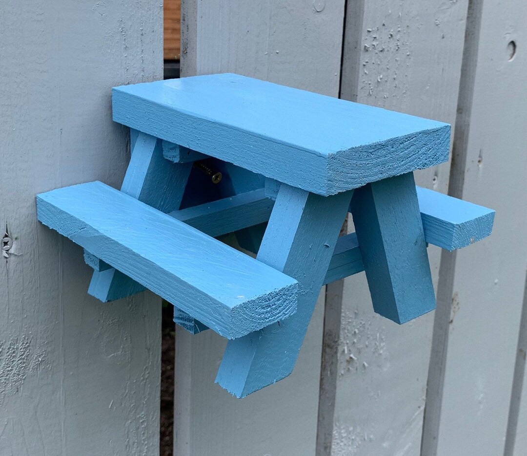 Squirrel/ Bird Mini Picnic Table Feeder Table. - Etsy