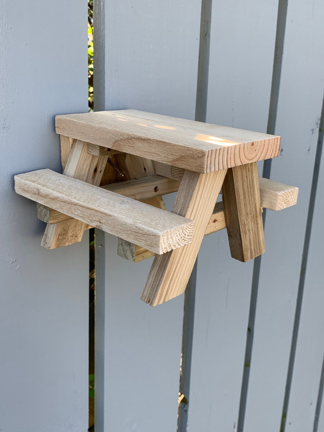 Squirrel/ Bird Mini Picnic Table Feeder Table. - Etsy