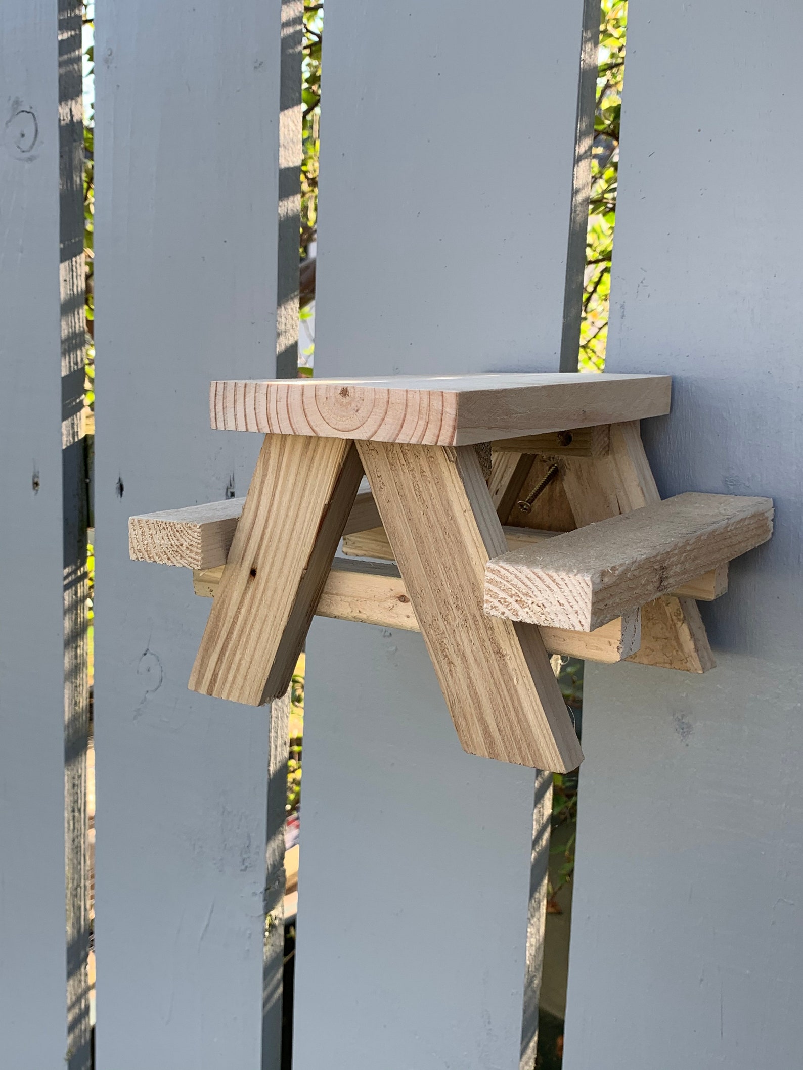 Squirrel/ Bird Mini Picnic Table Feeder Table. - Etsy