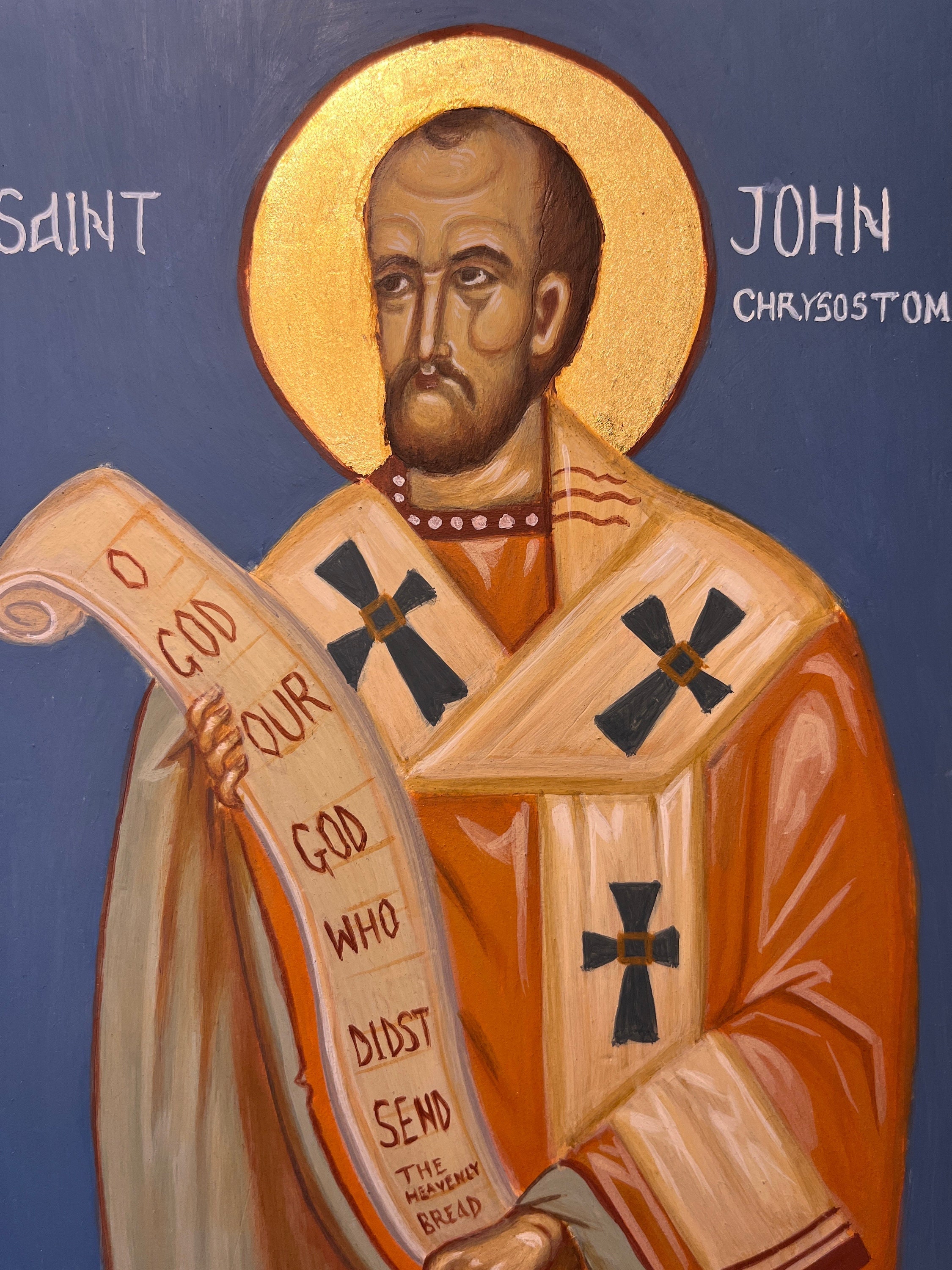 PRINT of Saint John Chrysostom Orthodox Icon - Etsy