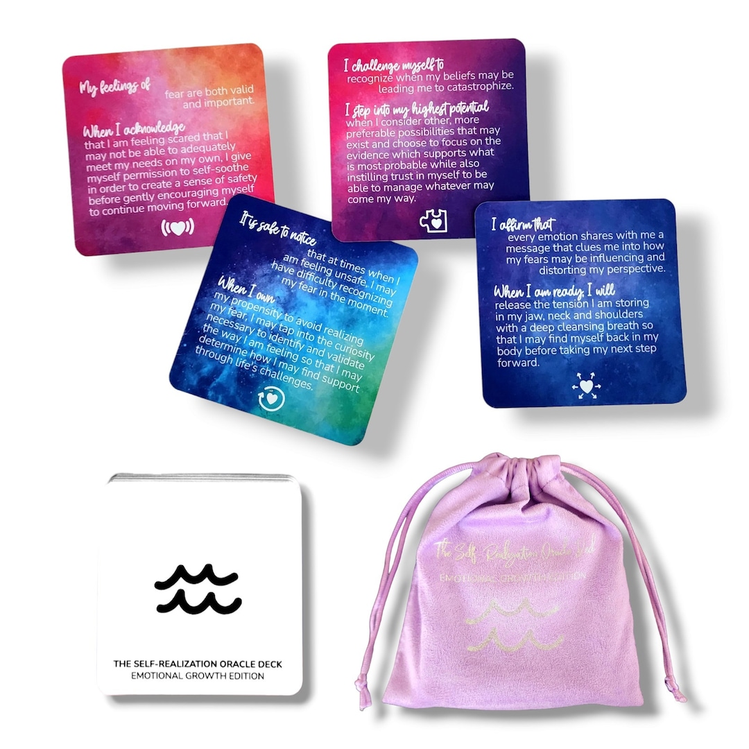Self-realization Oracle Deck Emotional Growth Edition; Self-care ...